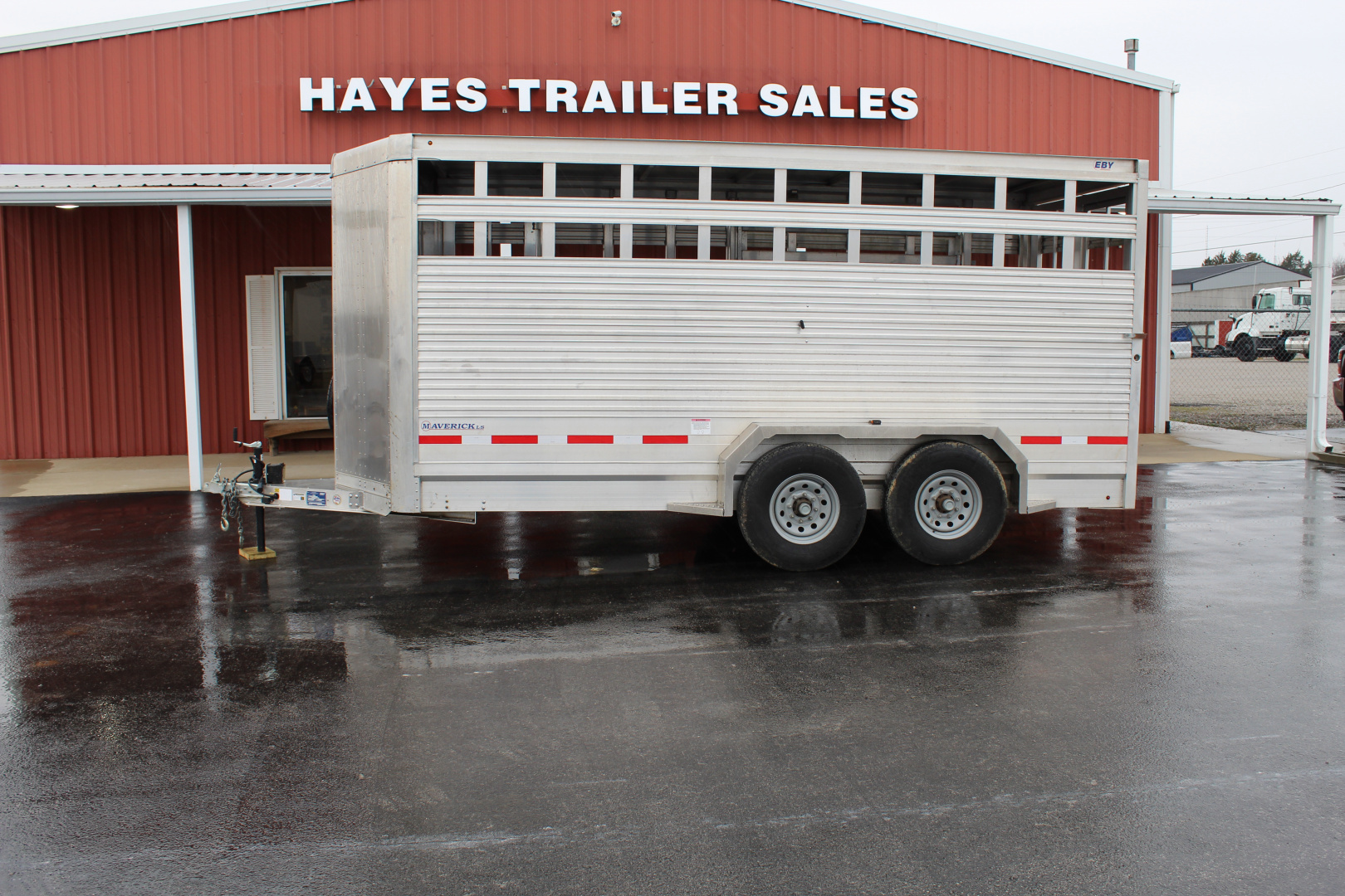 Used 2018 EBY Trailers LS BUMPER PULL Stock / Stock Combo Trailer for ...